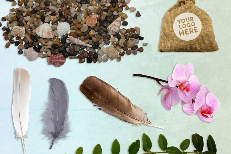 Spring Floral Mockup Scene Creator by L | Design Bundles