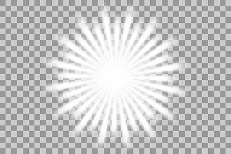 Vector white light effects. Flash. by E | Design Bundles